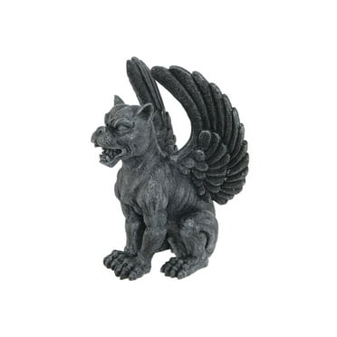 The Guardian Goat Headed Gargoyle Medieval Statue Figurine Decoration ...