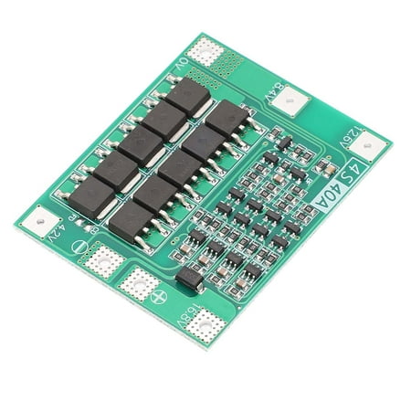 Lithium Battery Board, 40A 4-String Li-ion Protection Board BMS Board ...