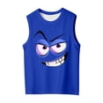 Boys Outdoor Tops Funny Print Sleeveless Vest Cool Kids Summer Clothes ...
