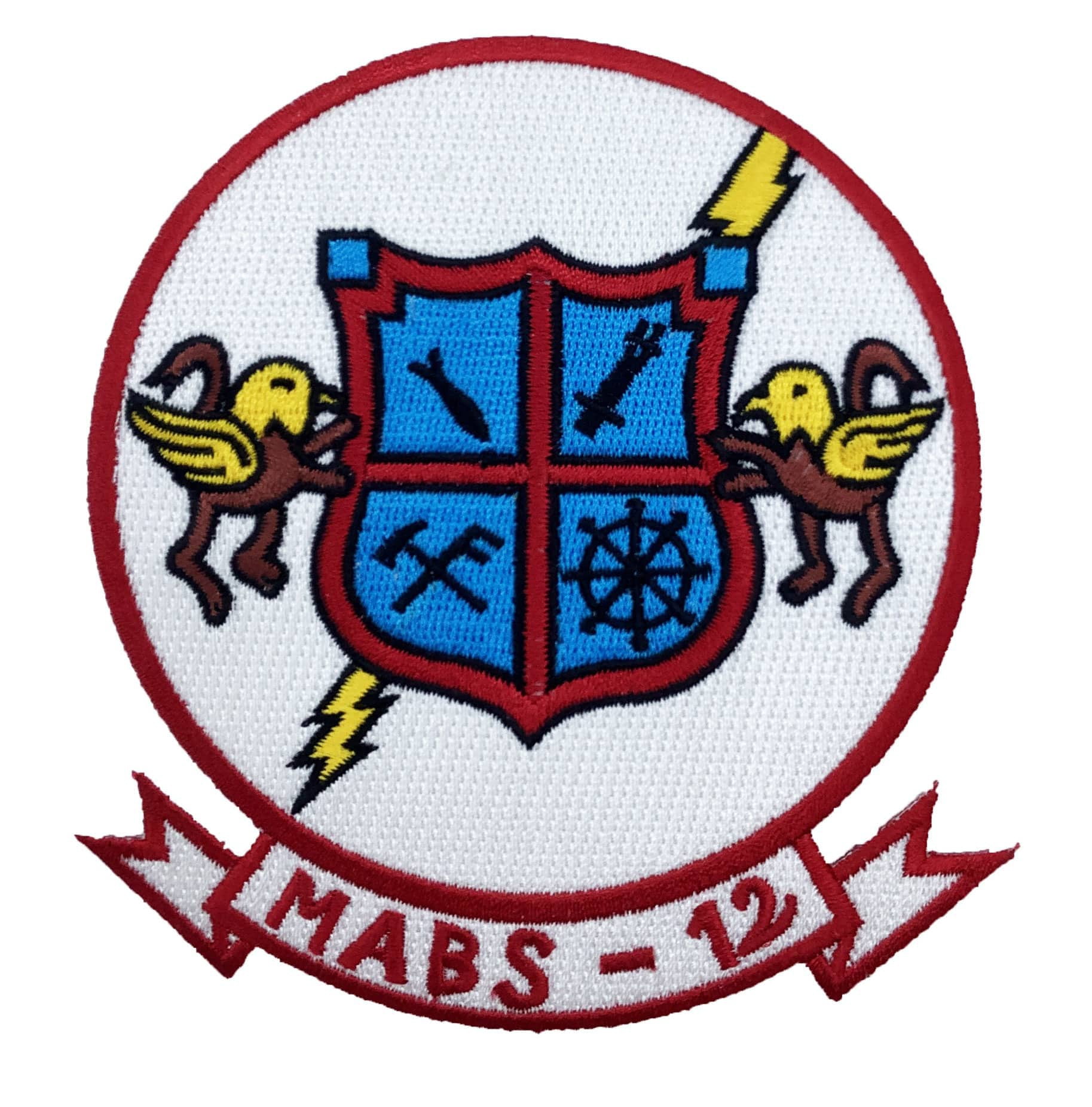 Marine Corps MABS-12 Patch - Plastic Backing - Walmart.com