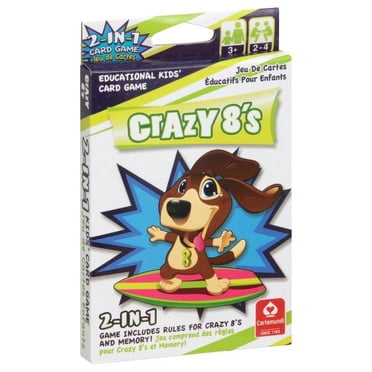 Crazy Eights Illustrated Card Game - Walmart.com
