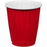 KS Heavy-Duty Red Cup Chinet 18 oz Plastic Cup, Red, 240-count ...