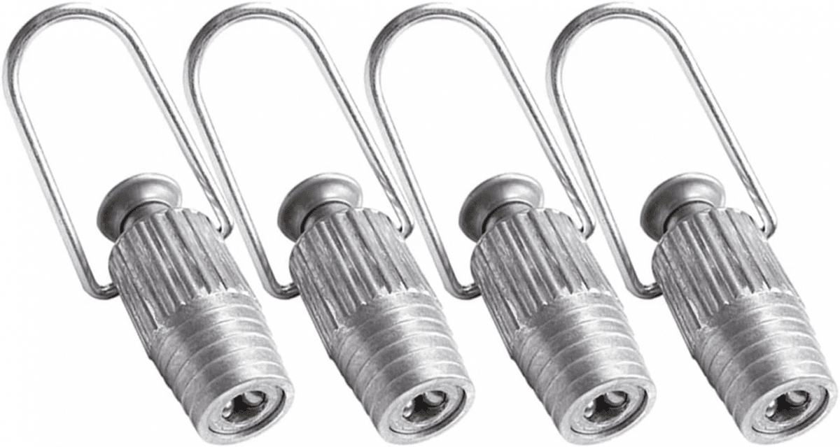 Tensor de Tendedero de Metal TUNC Paquete de 4 Aluminio | Walmart en línea