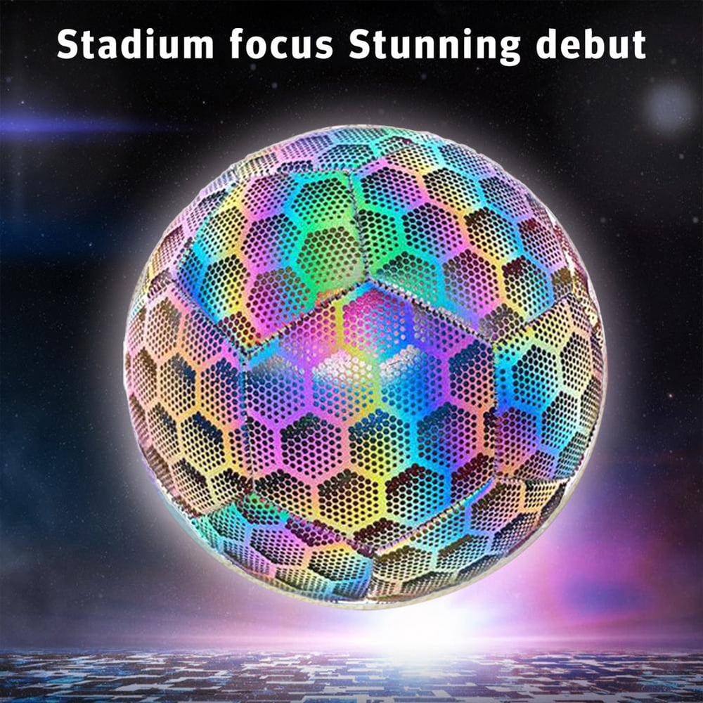 Luminous Football PU Machine Stitched Luminous Football School Training ...