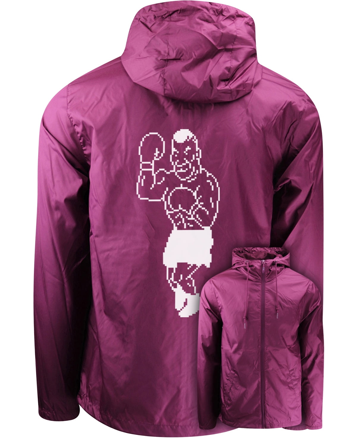 ShirtBANC Boxer Iron Mike Mens Windbreaker Boxing Punch Ts Gamer Jacket ...