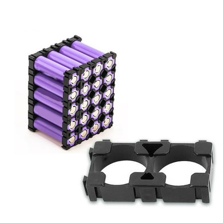 Rechargeable Battery Holder Li-ion Battery Cells Combined Frame plastic ...