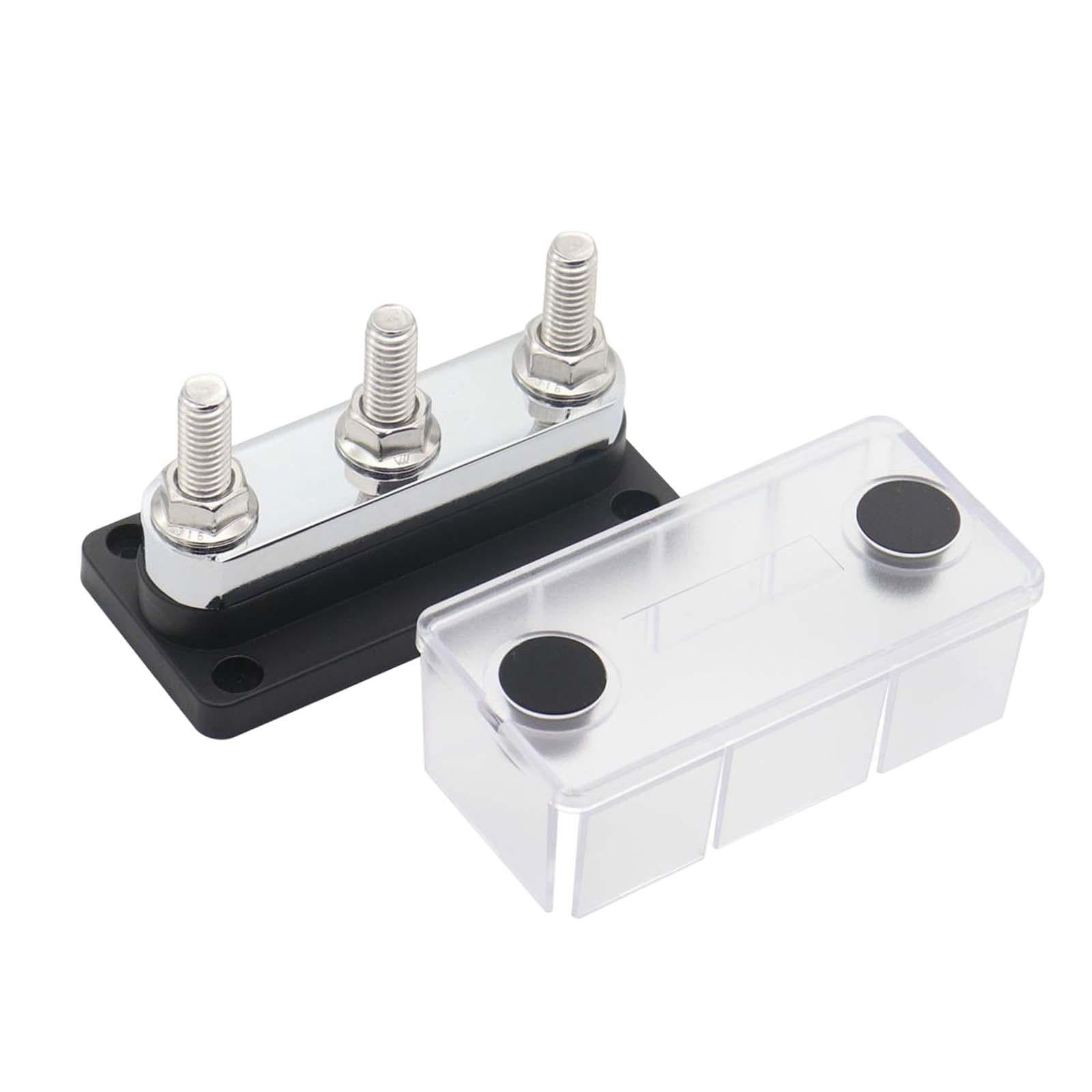 Marine Terminal Junction Block 48V 600A Bus Bar 3x M10 for Automotive ...