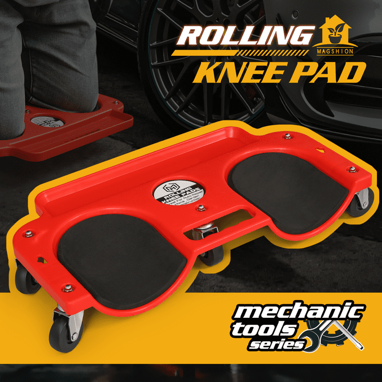 Kneeling Pad MaxWorks MaxxHaul 80748 Rolling Knee Creeper/Pads ABS High ...