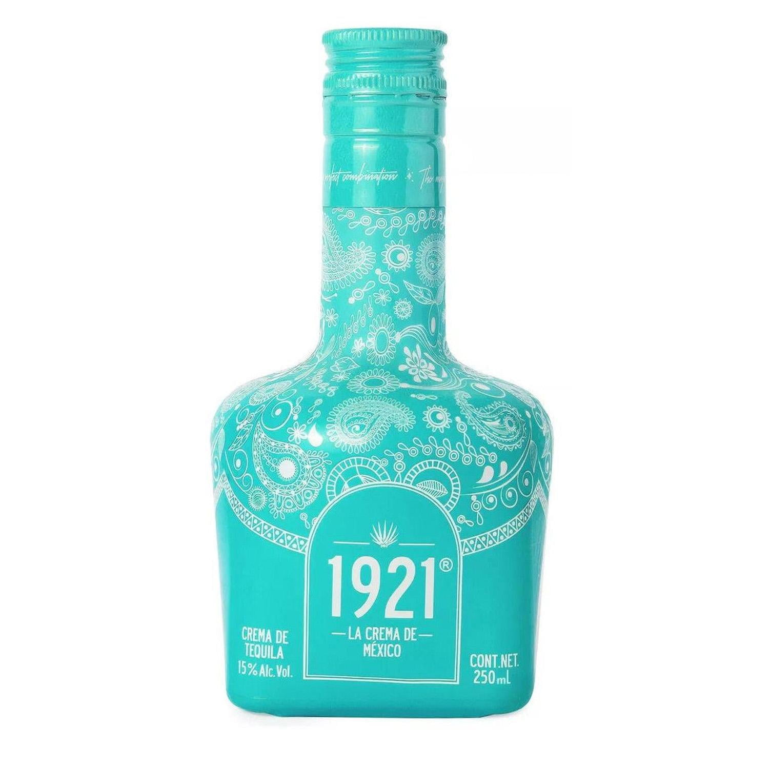 Pack de 12 Crema de Tequila 1921 250 ml | Bodega Aurrera en línea