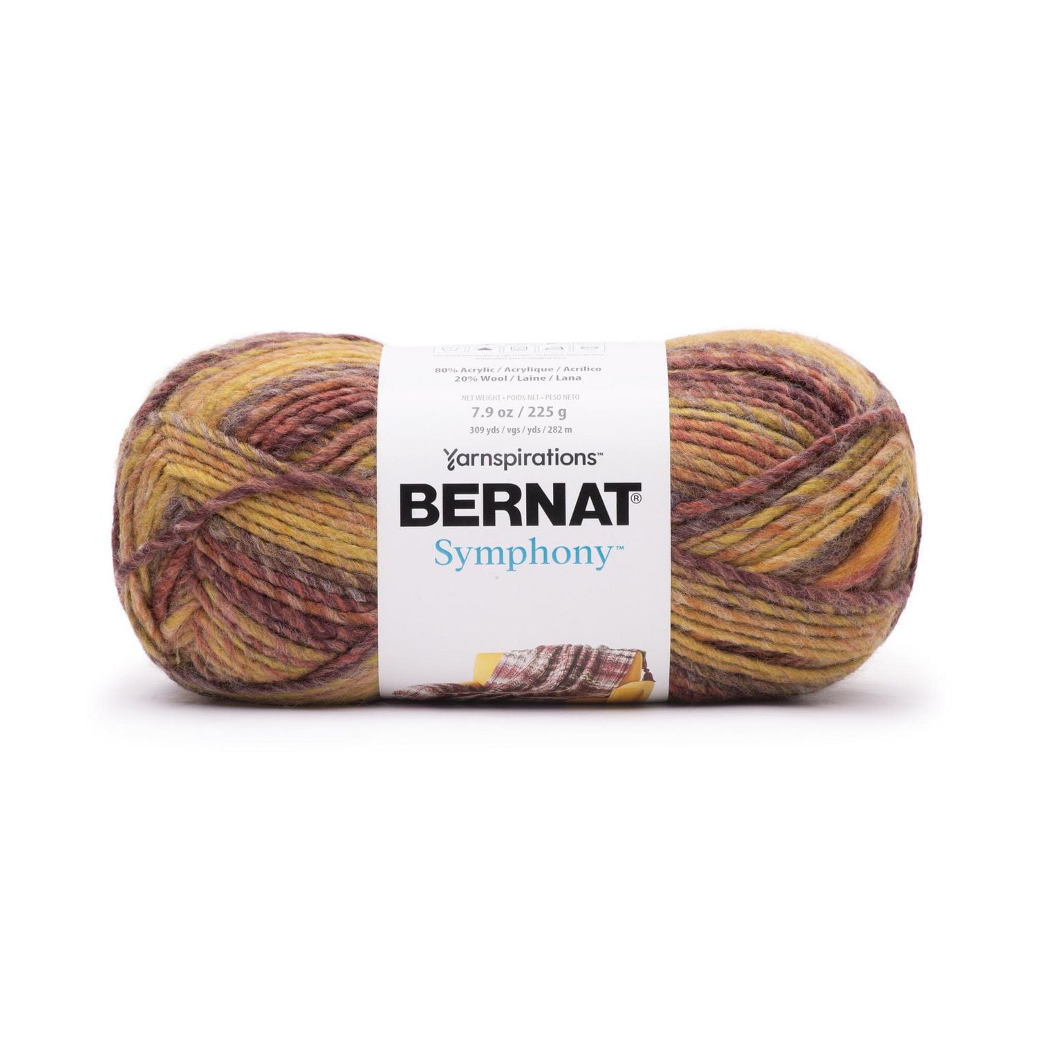 Click here for Bernat Symphony #5 Bulky Blend Yarn  7.9oz/225g 30... prices