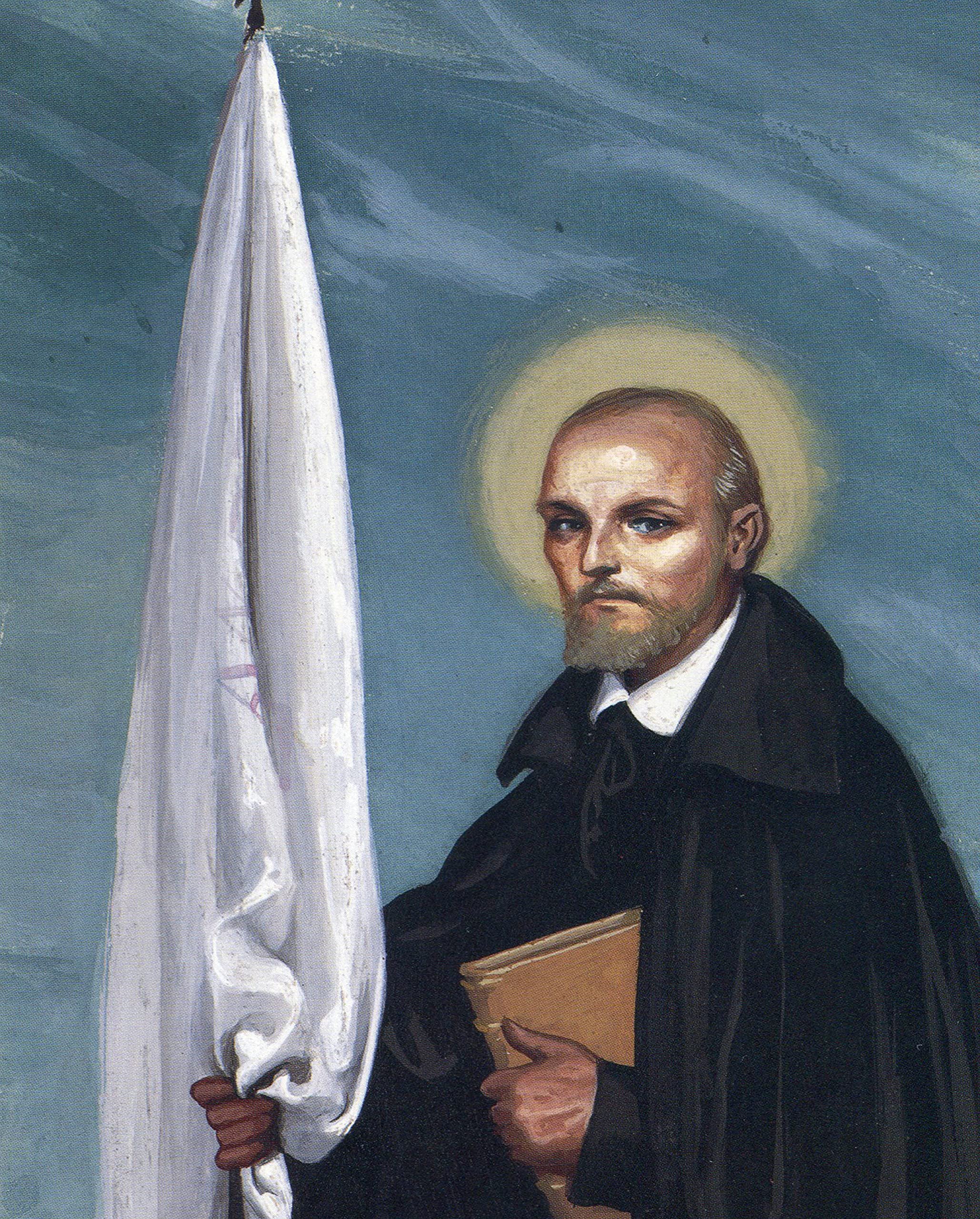 Catholic print picture - St Ignatius of Loyola N - 8" x 10" ready to be ...