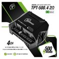 4 Channel Amplifier Car Audio 4 x 125 Watts 2 Ohm, TPT-500.4 Small 4 ...