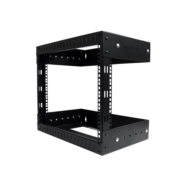 StarTech.com 8U 19" Wall Mount Network Rack - Adjustable Depth 12-20 ...
