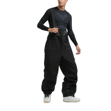 EANJE Womens Snow Bibs Women Baggy Ski Pants Snowboard Overall ...