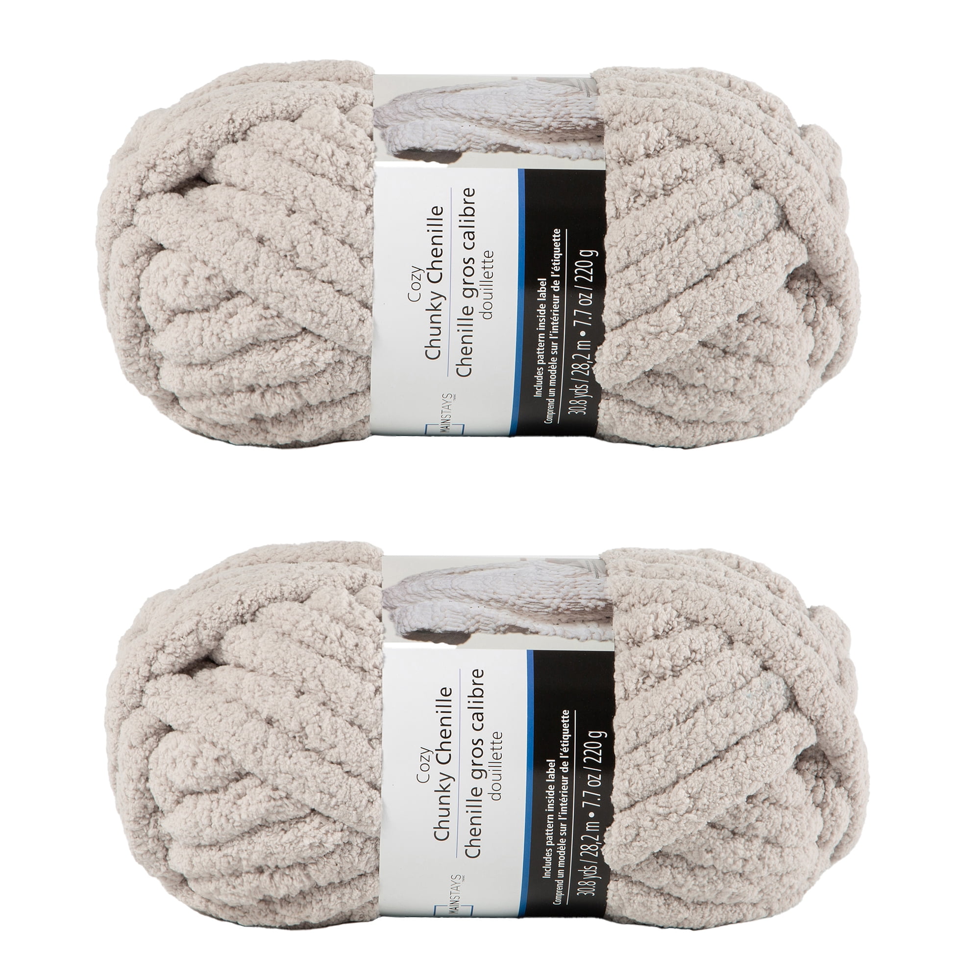 Click here for Mainstays 2 Pack Light Grey Polyester Yarn prices
