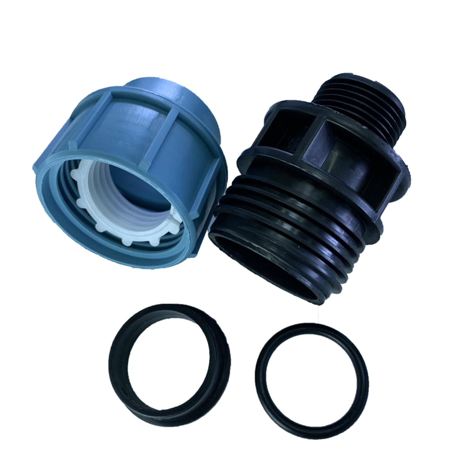 Adaptador de conector rápido macho/hembra de plástico, conectores de ...