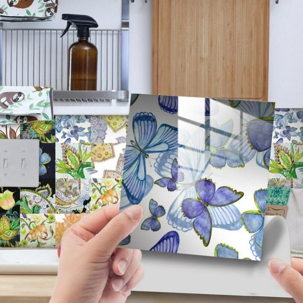 Brand Clearance! 24 Sheets Peel and Stick Kitchen Backsplash Tile ...