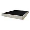 Castle Place Twin 5-Inch Box Spring with Wooden Frame Upholstered in ...