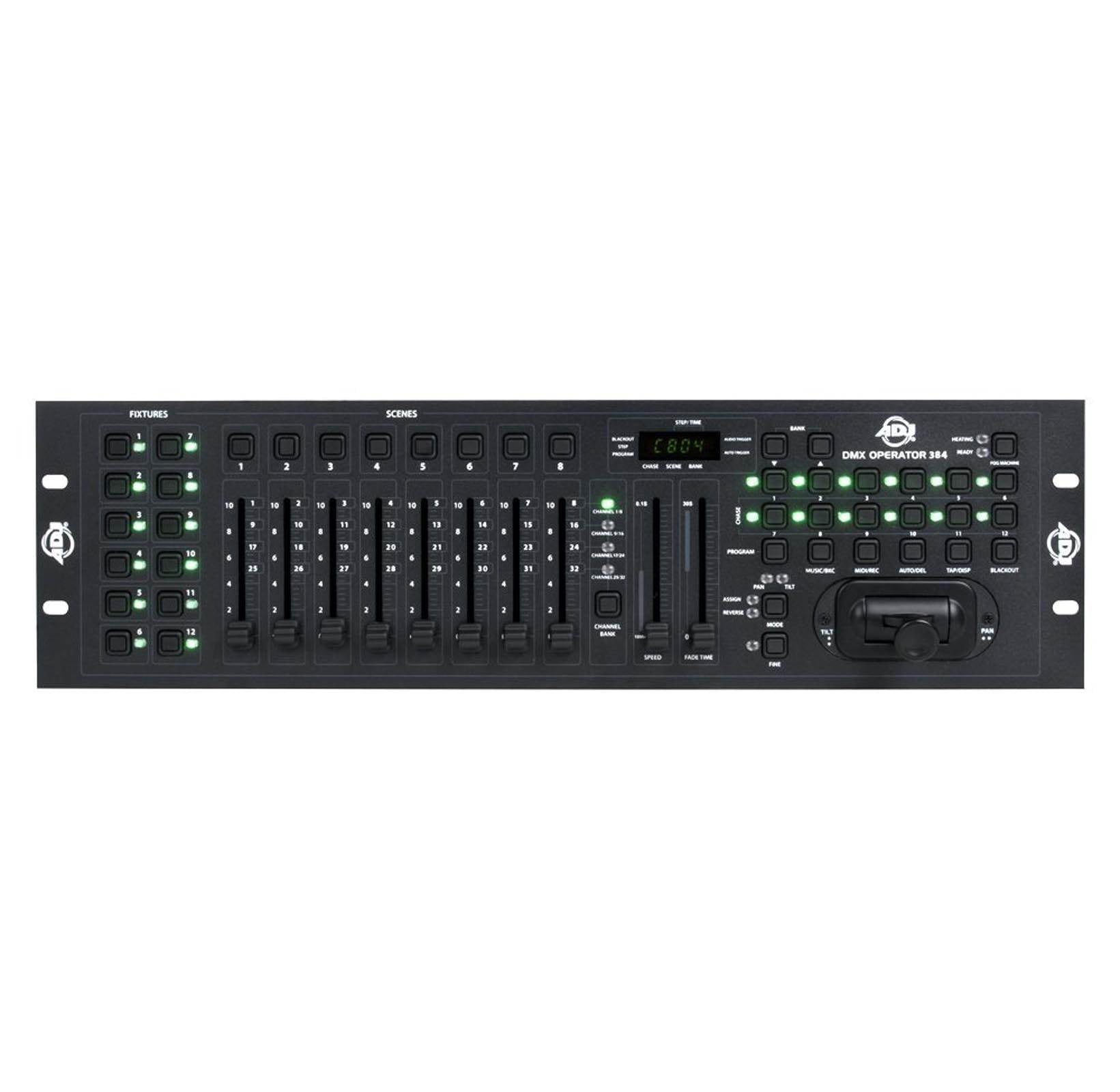 American DJ DMX and MIDI Operator 384 Channel Light Controller | DMX ...