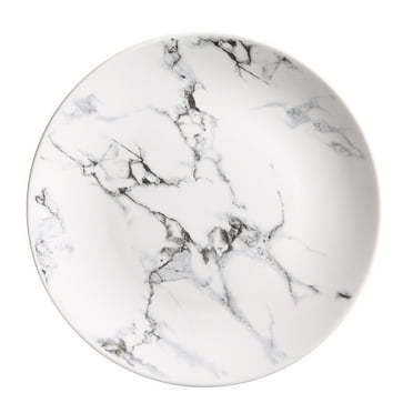 8.5 inch Dinner Plate 6 pieces Round Salad Porcelain Plate Pasta ...