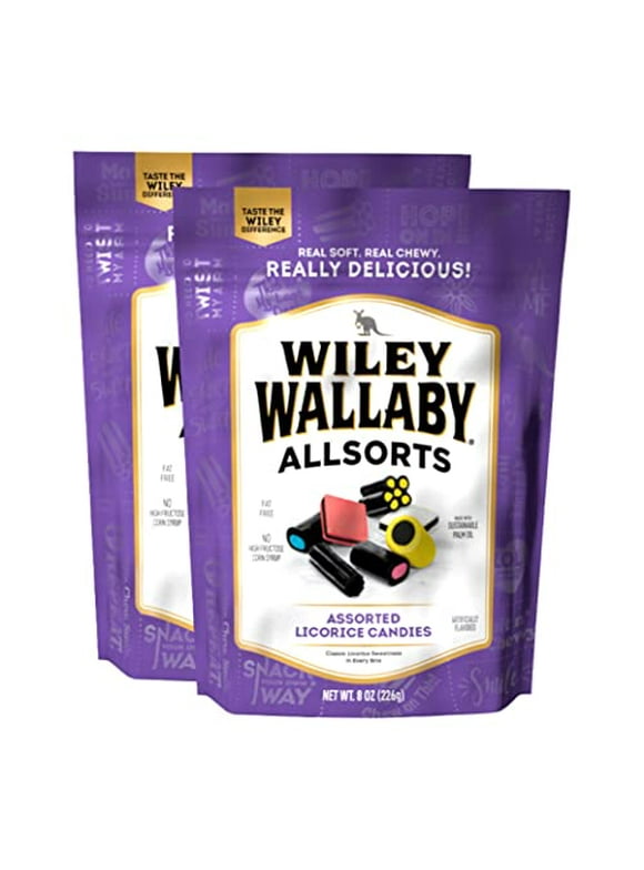 Wiley Wallaby Licorice in Gummy & Chewy Candy - Walmart.com