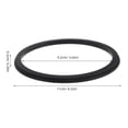 BESTYASH 2Pcs Black Silicone Sealing Gasket Replacement Parts for Ice ...