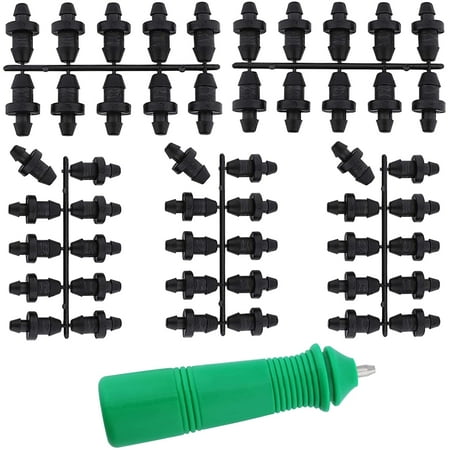 50pc Drip Irrigation Plug Drip Irrigation Tube End Clo ure Hole Plug ...