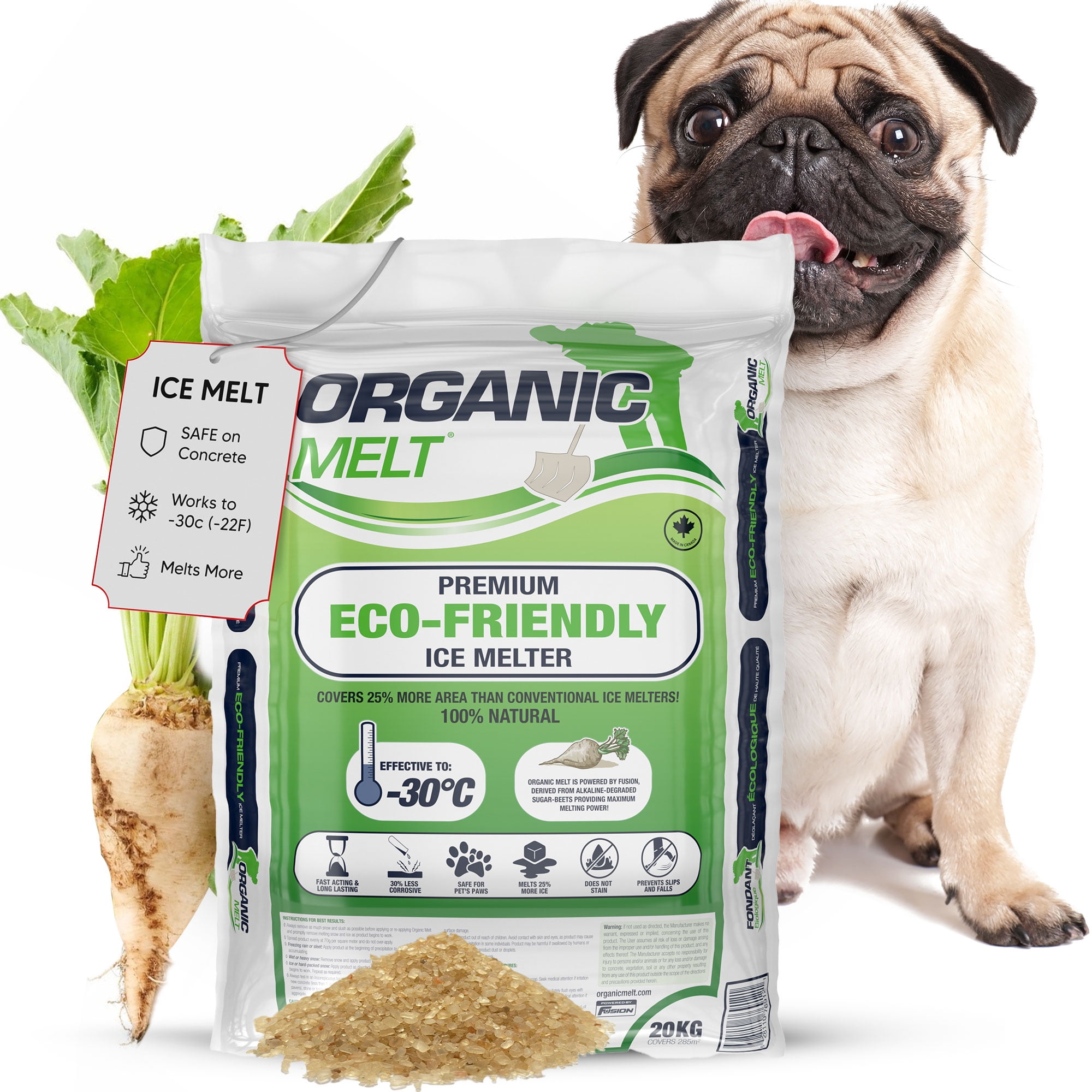 Ice Melt Safe for Concrete, Sidewalks, and Driveways – Pet-Friendly ...