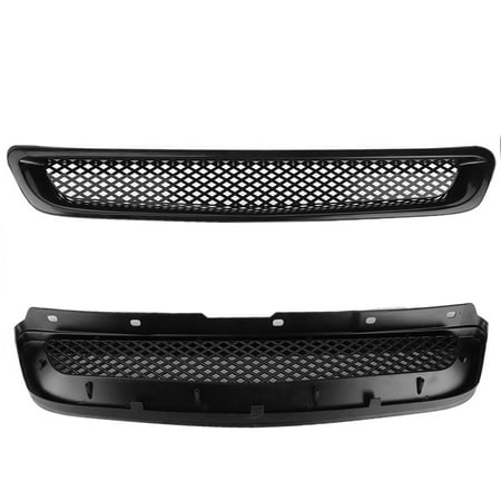 Front Hood Grille Grill Intake Grille Black Grill Mesh Front Hood ...