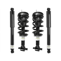 Unity Automotive Front and Rear Suspension Strut Shock Absorber Kit ...