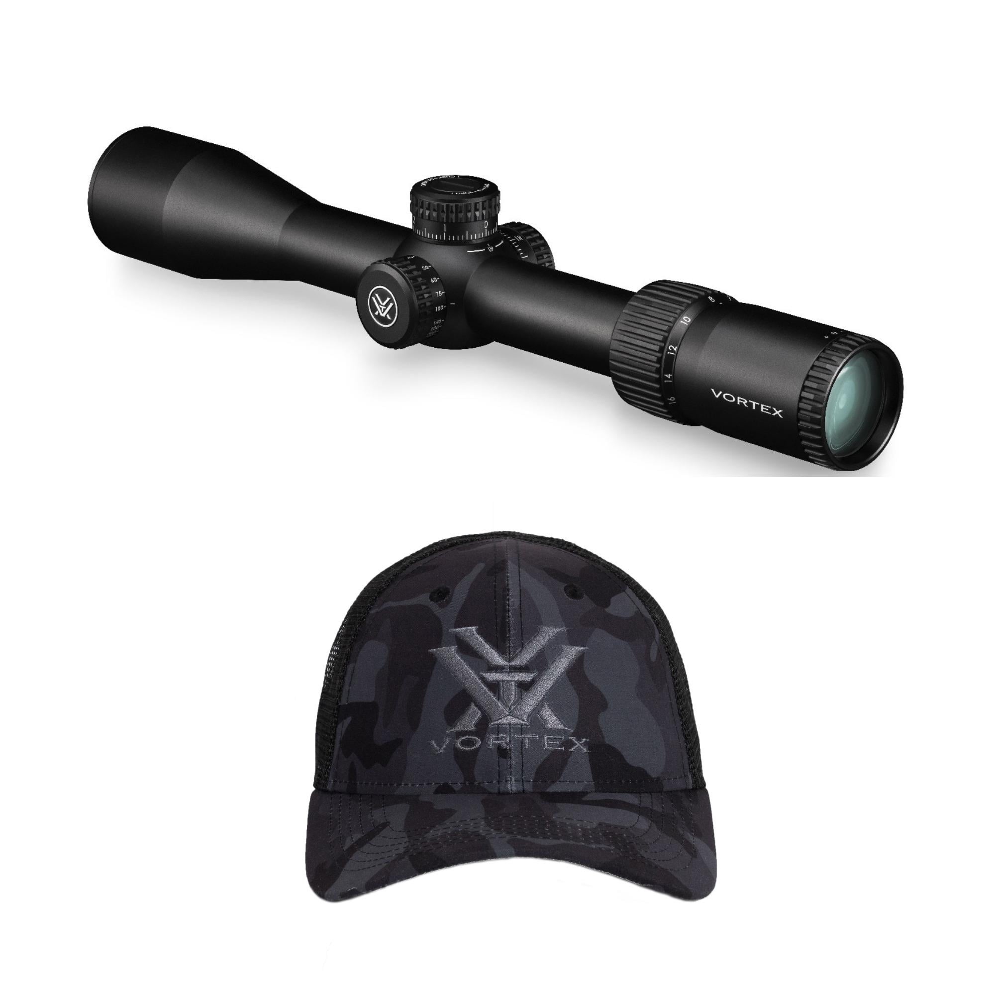 Vortex Diamondback 4-16x44 Riflescope (EBR-2C MRAD Reticle) with Hat ...