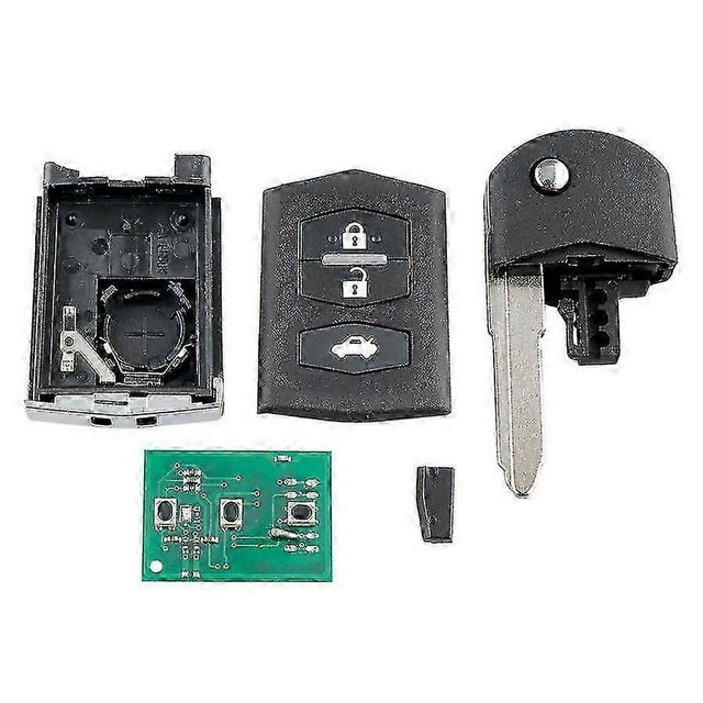 Car Smart Remote Key 3 Buttons 80-Bit 63 Chip Car Key Fob Fit ...