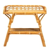 bali & pari Nayana Boho Console Table, 2-Tier, Light honey - Walmart.com