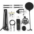 TONOR Professional Podcast Equipment Set: XLR Condenser Microphone with ...