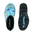 Sloggers Women's Slip-On Waterproof Garden Shoes - Blue Bee's, Comfort ...