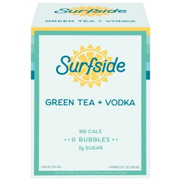 Surfside Iced Tea Vodka Variety Pack, 8 Pack, 12 oz Cans, 4.5% ABV ...