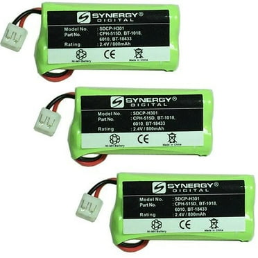 Battery BT184342 / BT284342 for AT&T Vtech GE RCA and Clarity Phones 2 ...