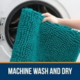 Bathroom Rugs 30x20, Extra Soft Absorbent Chenille Bath Rugs, Rubber ...