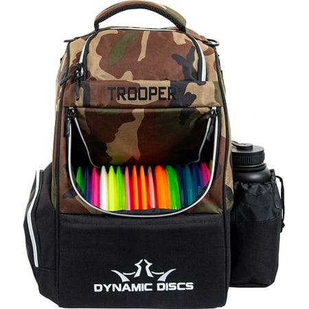 Dynamic Discs Trooper Disc Golf Backpack | Frisbee Disc Golf Bag with ...