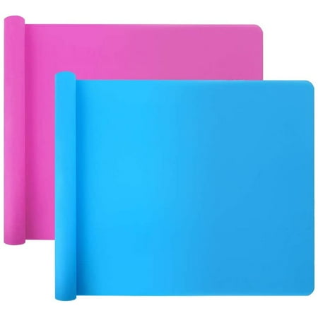2 Pack Extra Large Silicone Sheet,Silicone Mat,Craft Mats for Crafts ...
