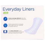 Equate Everyday Liners, Long, Unscented (108 Count) - Walmart.com