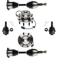 Detroit Axle - 4WD Front End Kit for Silverado Suburban Sierra Yukon XL ...