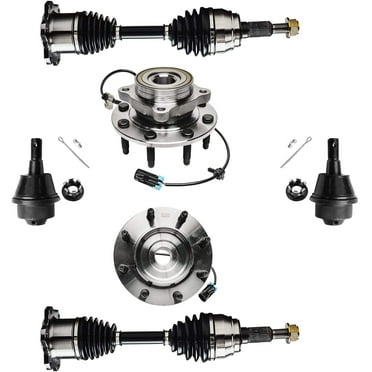 Detroit Axle - 4WD Front End Kit for Silverado Suburban Sierra Yukon XL ...