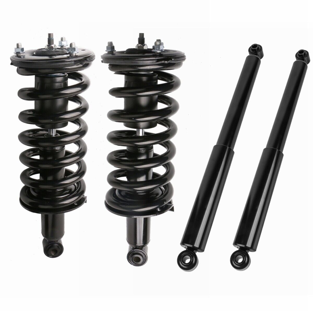 2 Front Complete Struts 2 Rear Shock Absorbers Set For 04-15 Nissan ...