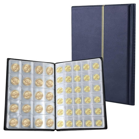 Coin Album, 250 Coin Collection Album Book, Used To Collect Coins ...