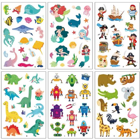 dylitdubort of Scrapbook Decorative Stickers Cartoon Kids Face Stickers ...
