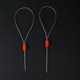WSTEER 50Pcs 30cm Tightening Wire Seal Container Seal Anti-counterfeit ... WSTEER 50Pcs 30cm Tightening Wire Seal Container Seal Anti-counterfeit ...