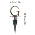 EDHITNR 26 English Alphabet Wine Stoppers, Custom Initial Letter Bottle ...