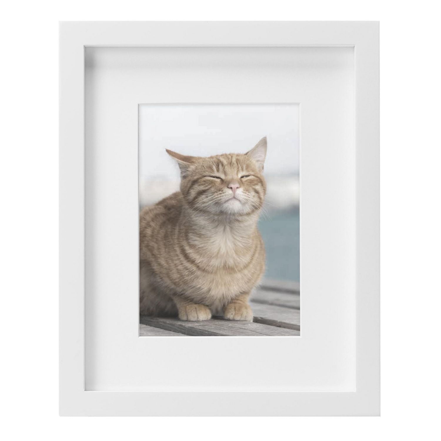 Click here for Hometrends Gallery White Picture Frame 8 X 10 Matt... prices
