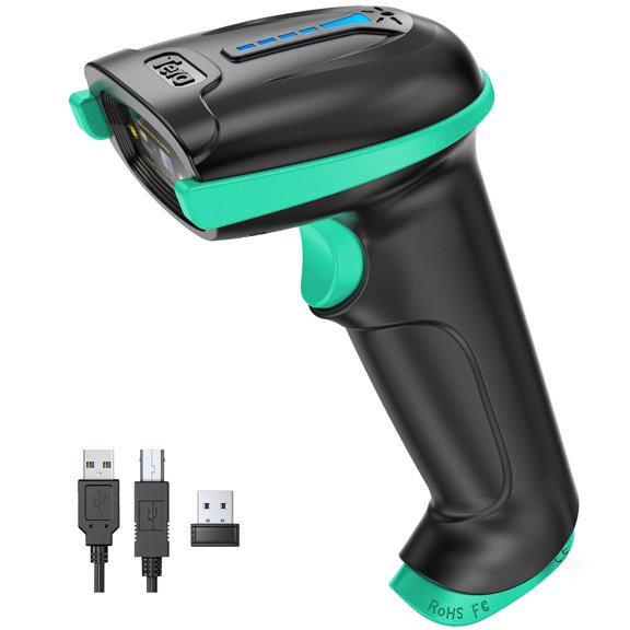 Tera 2D Wireless Barcode Scanner Handheld Barcode Reader with Vibration ...